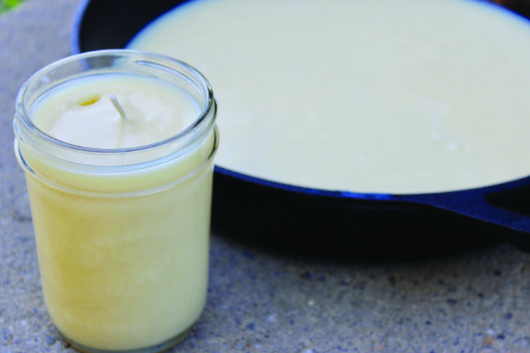 How to Render Tallow into Tallow Candles - Grit